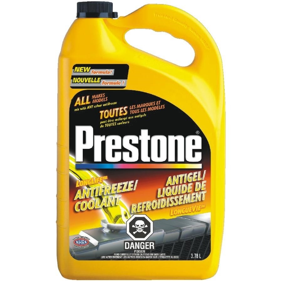 Antigel de radiateur (toutes marques), 3,78 L